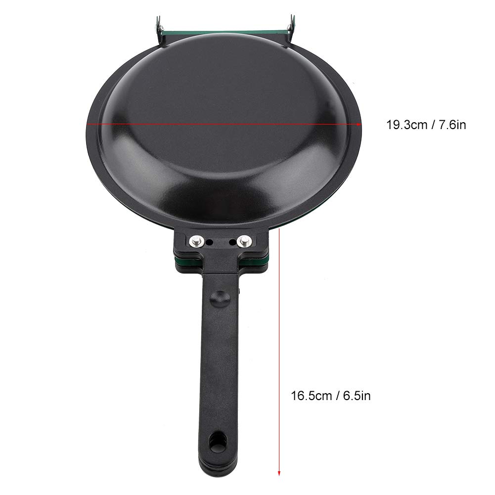 Double Side Non-stick Ceramic Coating Flip Frying Pan,Pancake Maker Household Kitchen Cookware,Pancake Pan