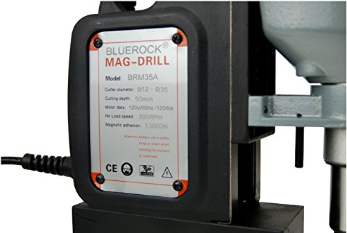 BLACK BLUEROCK Tools Model BRM-35A Typhoon Magnetic Drill Roto-Broach