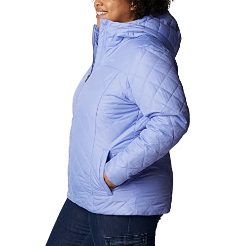 Columbia Women's Copper Crest Hooded Jacket, Serenity, Small