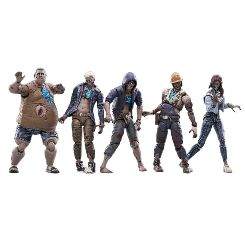 JoyToy 1/18 Action Figures LifeAfter Infected (Set of 5 Figures) Collection Model