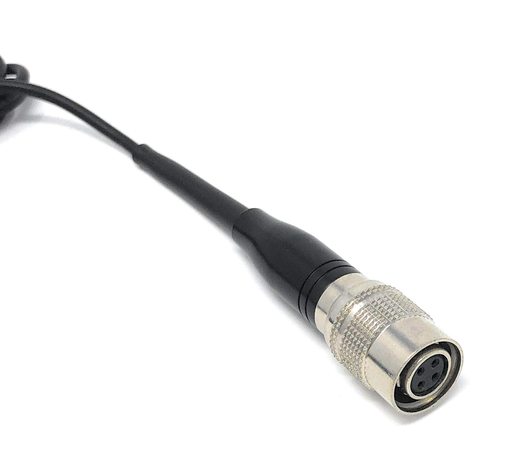Black Omni-Directional Tie Clip Lapel Lavalier Microphone for Audio-Technica