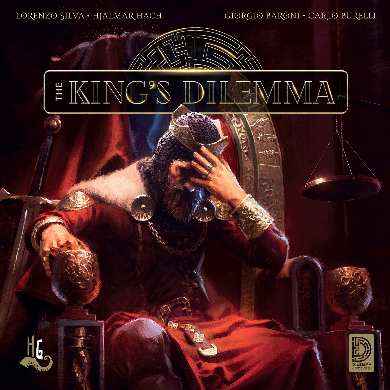 Horrible Guild: The King's Dilemma, Strategy Board Game, Over 15 Hours of Unique Immersive Story, 3 to 5 Players, 60 Minute Play Time, for Ages 14 and Up