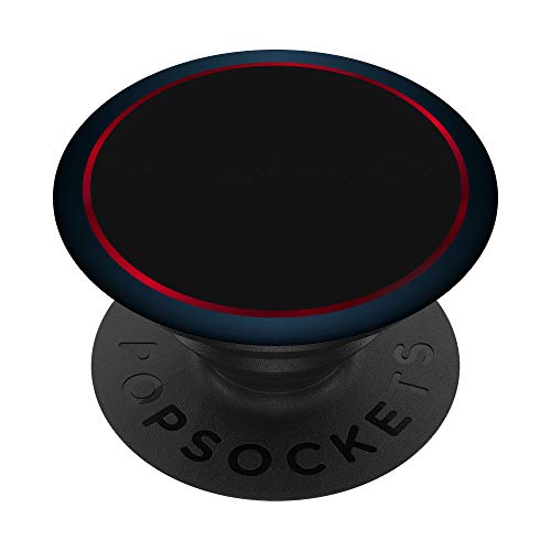Black Phone Popper With Red Borders PopSockets Swappable PopGrip