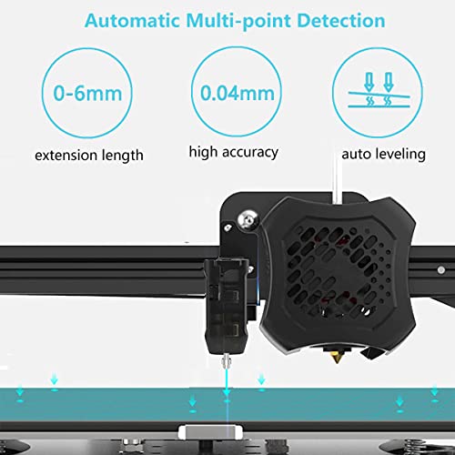 Comgrow Creality Ender 3 Pro 3D Printer and 3D Printer Filament Dryer Box and Creality CR Touch and PLA 3D Printer Filament Blue