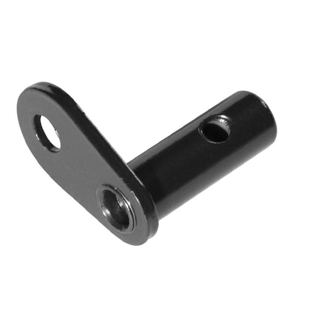 Balacoo Bike Trailer Hitch Coupler - Stainless Steel Hitch Angled Elbow Coupler Compatible with Child Trailer and Pets Stroller, Bicycle Bike Attachment