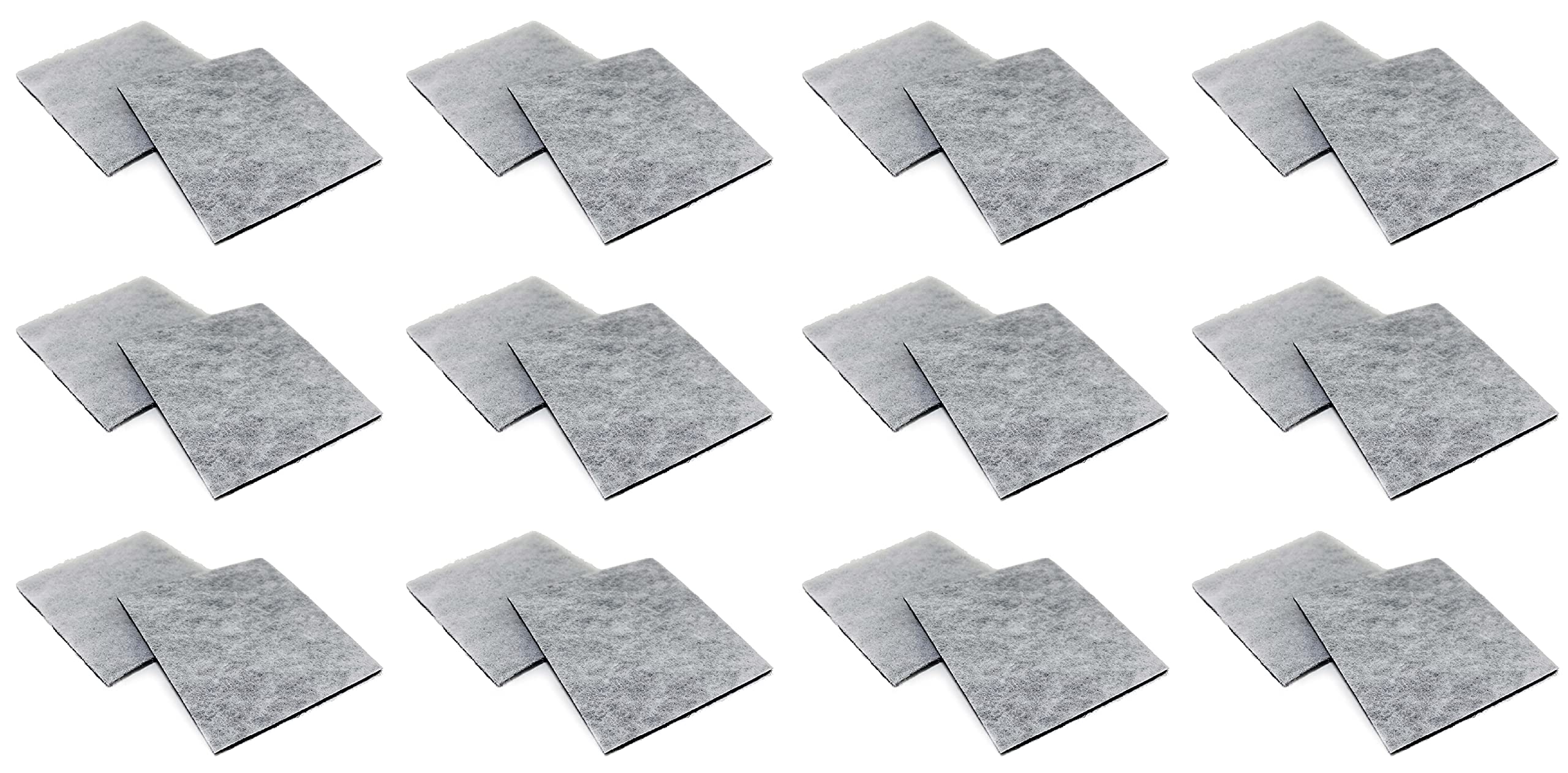 Nispira Replacement Filter Compatible with Holmes HAP75-UC2 Smoke Grabber Air Purifier Ashtray Part HAPF7-U8. Deodorize Cigarette Smoke. 24 Packs