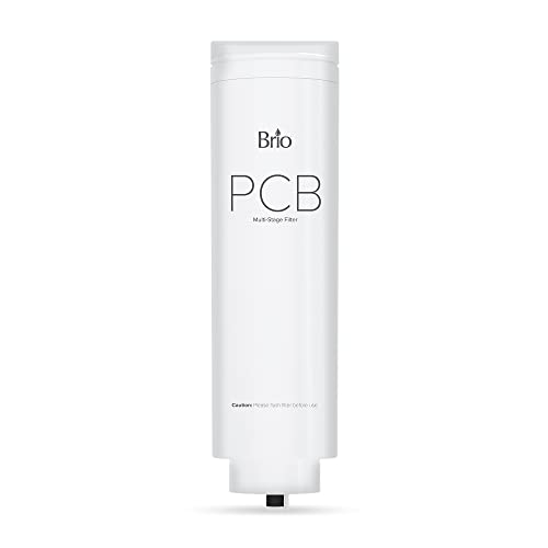 Brio PCB 3-Stage Water Filter Replacement for Filtration System TROE800COL