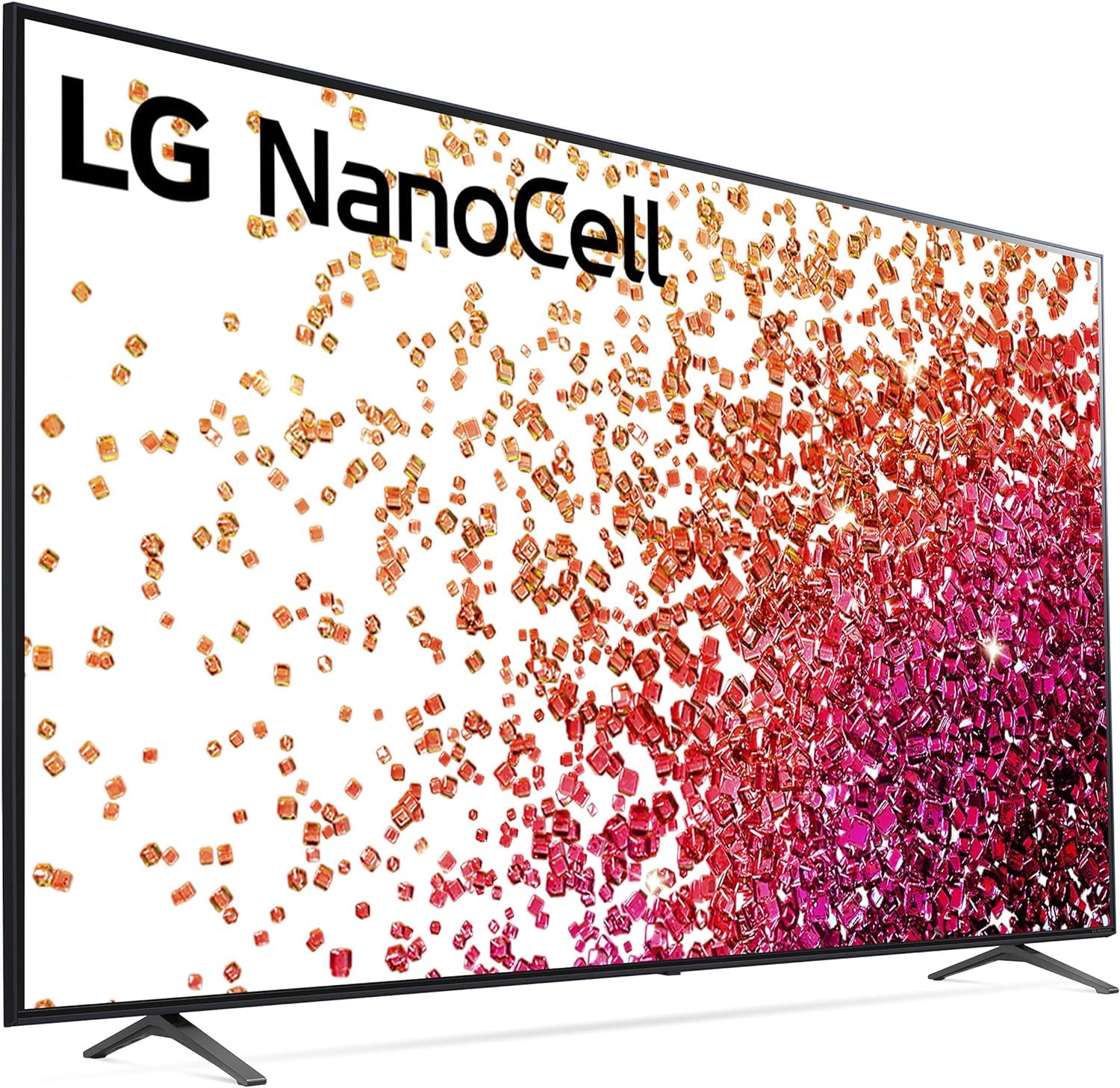 LG NanoCell 75 Series 86” Alexa built-in 4k Smart TV (3840 x 2160), 120Hz Refresh Rate, AI-Powered 4K Ultra HD, Active HDR, HDR10, HLG, Dolby Vision IQ, Dolby Atmos (86NANO75UPA, 2021)