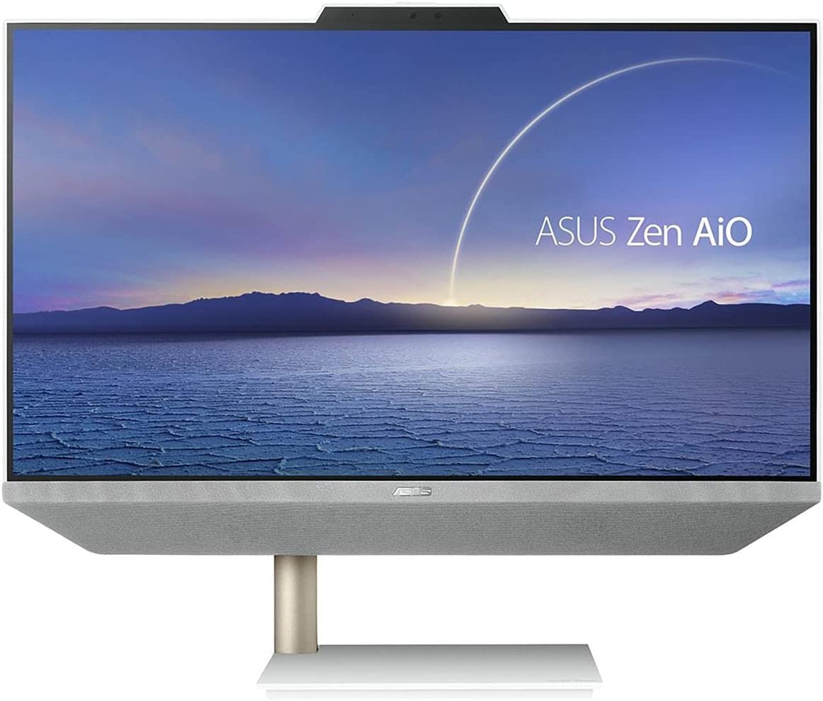 ASUS Zen AiO 24 Touch 2TB SSD 32GB RAM Extreme (AMD Ryzen Processor with 6 Cores and Max Boost 4.00GHz, 32 GB RAM, 2 TB SSD, 24" FHD Touchscreen, Win 10) Desktop All in One PC Computer M5401