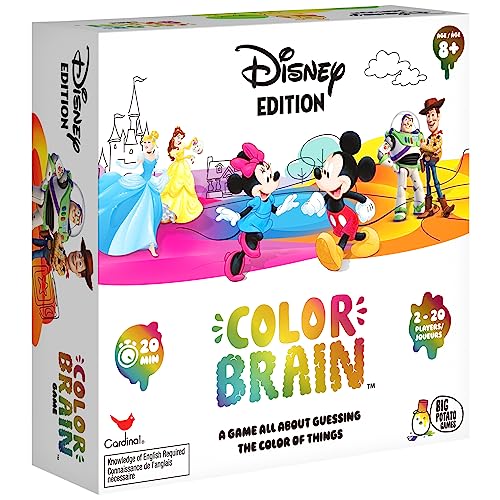 Disney Colorbrain, The Ultimate Board Game for Families Who Love Disney