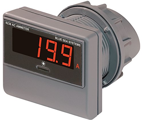 Blue Sea - 8238B-BSS - Meter Digital AC Amperage - (Pack of 1)