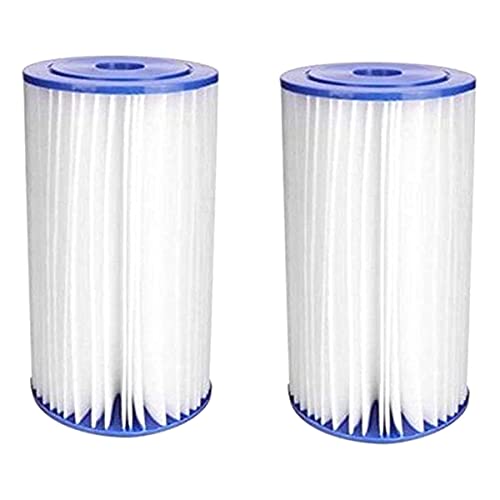 CFS – 2 Pack Heavy Duty Water Filter Cartridges Compatible with RS6-R-05, BF7, BF9C, BF35 Models – Remove Bad Taste & Odor – Whole House Replacement Filter Cartridge – White