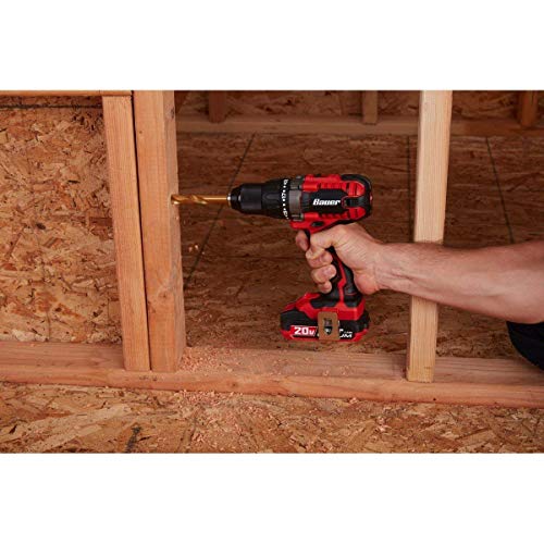 Bauer 20V Hypermax Lithium 1/2 in. Drill/Driver Kit
