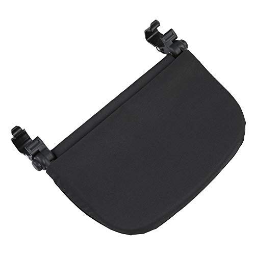 Baby Stroller 5.5inch Extension Footrest Universal Feet Extension Infant Pram Foot Board Support Accessory (Black)