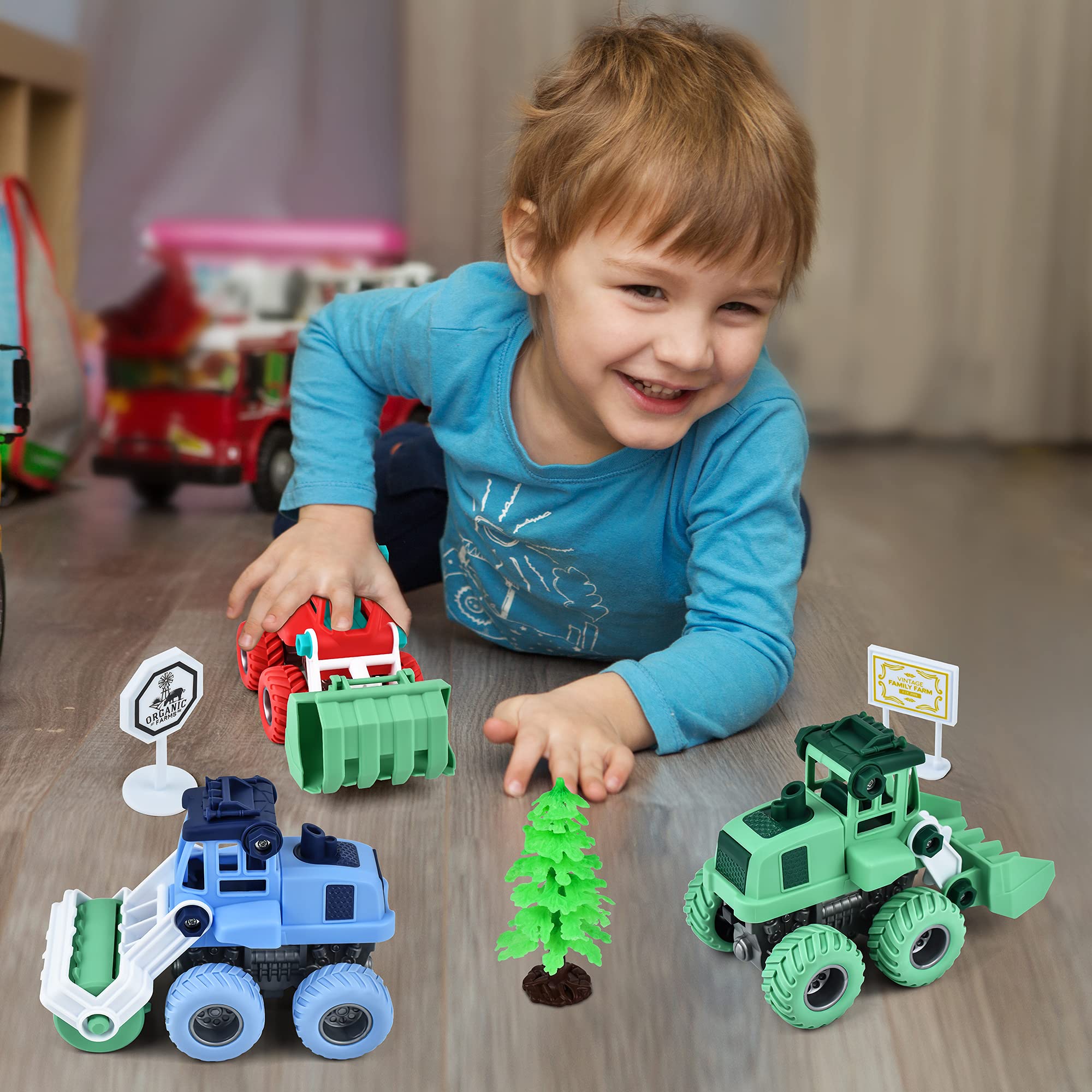 LiKee Construction Toys Vehicle