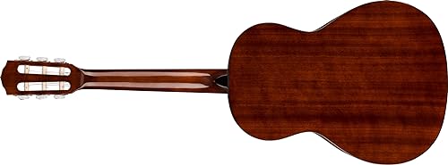 Fender Acoustic Classical Guitar, with 2-Year Warranty, Small Beginner Guitar (3/4 Size) with Nylon Strings (Easier on Fingers), Includes Guitar Bag