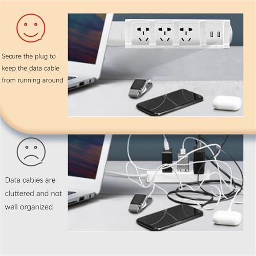 Cable Clip for Home Kitchen Appliances Wire Storage and Rope Saving Product Description Flexible Wire Storage and Plug Retainer