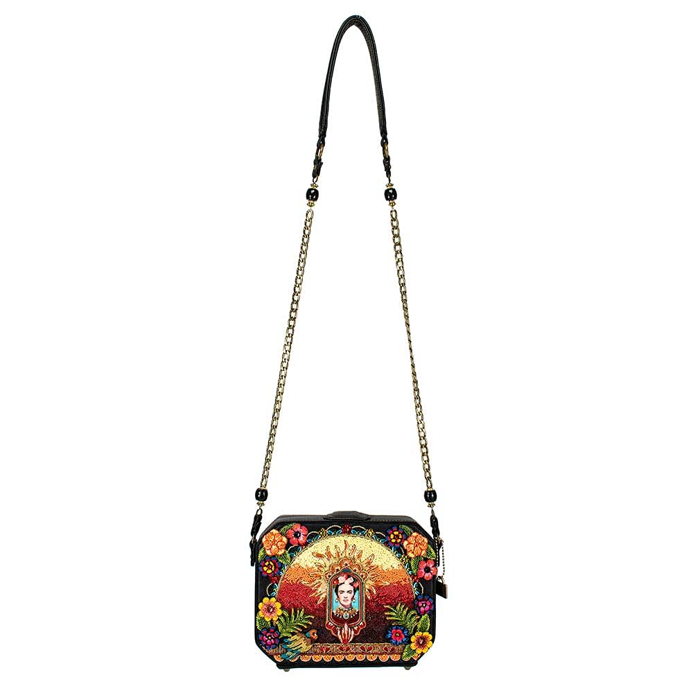 Mary Frances womens Artisan Crossbody Handbag Sling Bag, Multi, Small US