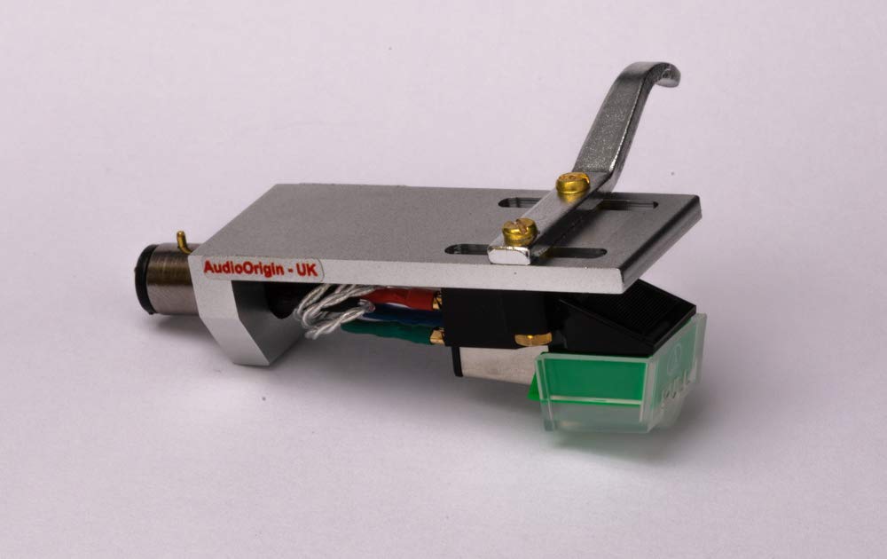 Headshell Cartridge Mount, Eliptical Stylus, Needle for Sansui SR-5090, FR-D25, FR-Q5, SR-25, FR-2060, SR-626, SR-323, FR-D45, SR-7090, MADE IN ENGLAND