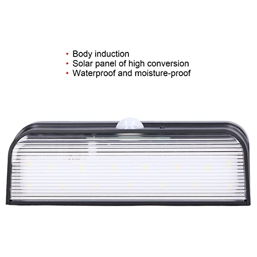 LED Outdoor Lights, IP65 Waterproof Body Induction LED Wall Light Energy Saving Highly Durable Heat Resistant for Garden for Corridor for Home