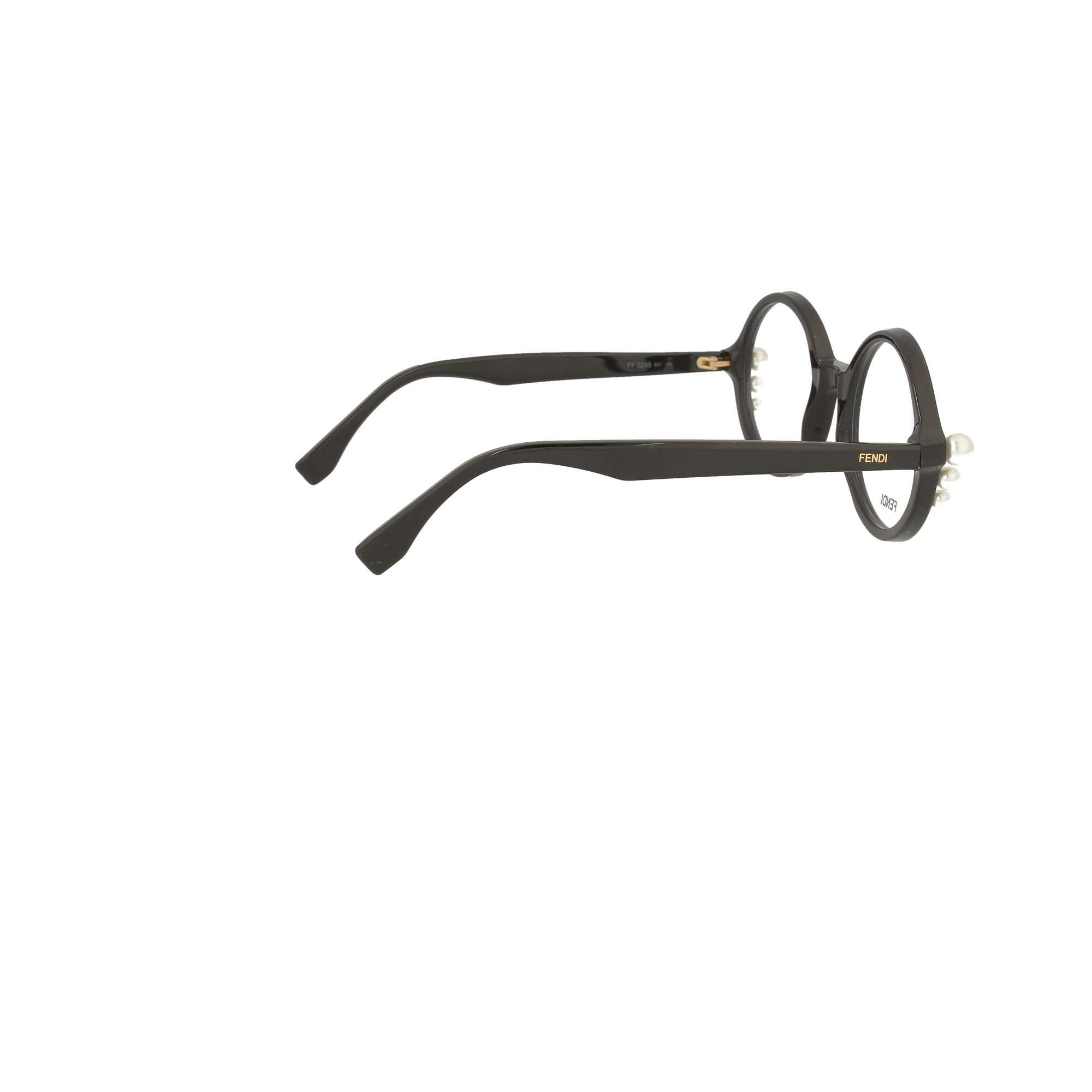 FENDI Eyeglasses FF 0298 0807 Black, 51-22-140