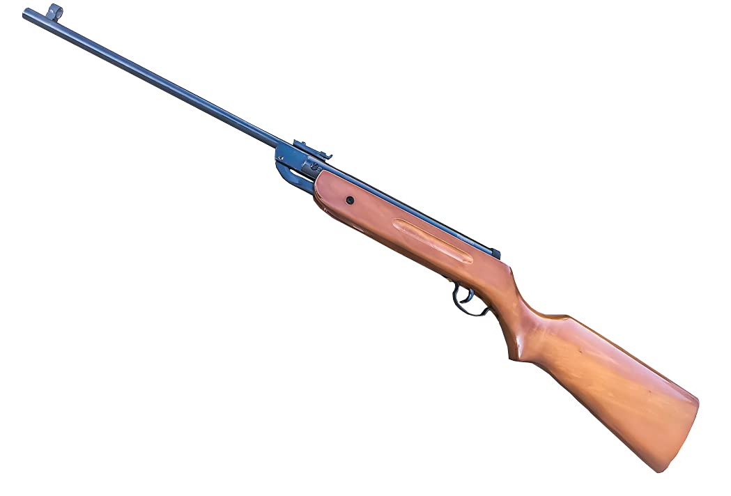 Air Rifle B1 4.5/5.5mm Caliber Air Pellet Gun .177 / .22 Wood 400-500fps Break Barrel (4.5mm / .177 Caliber)