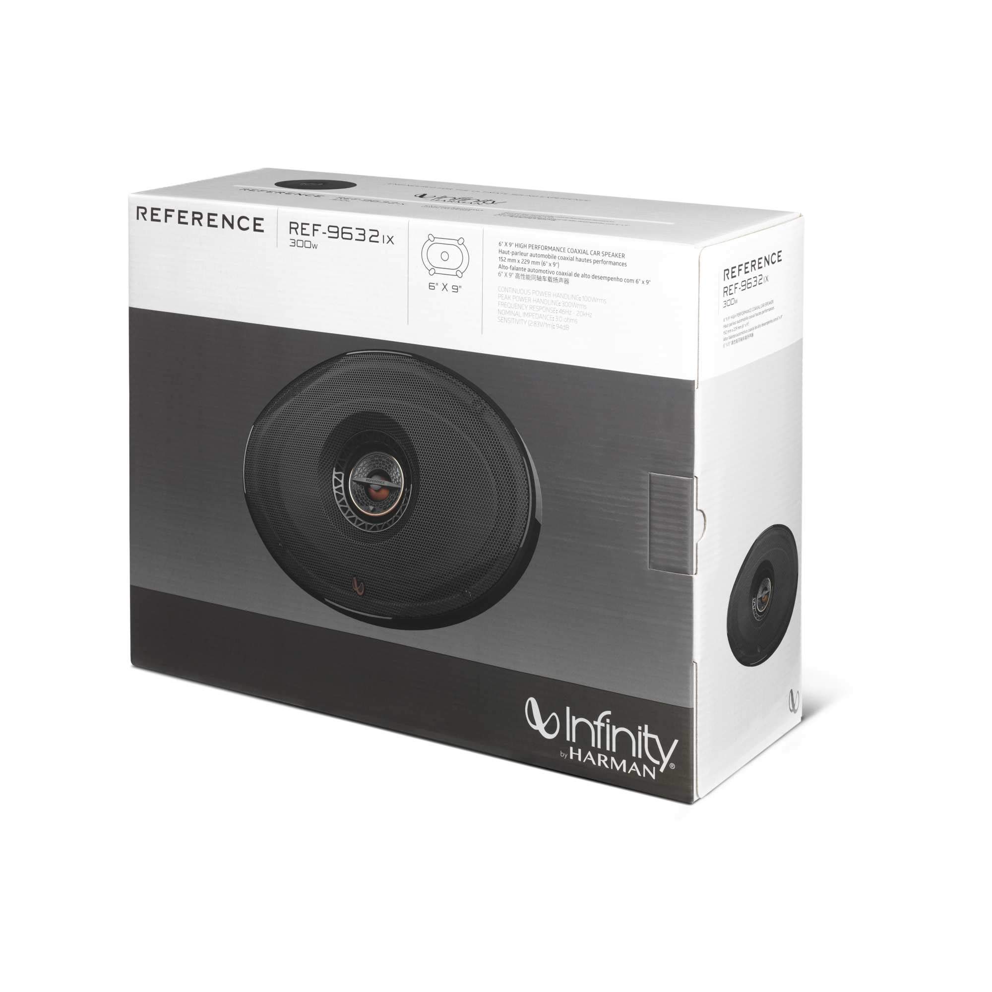 Infinity REF-9632IX Reference 6x9 Inch Two-Way Car Audio Speakers