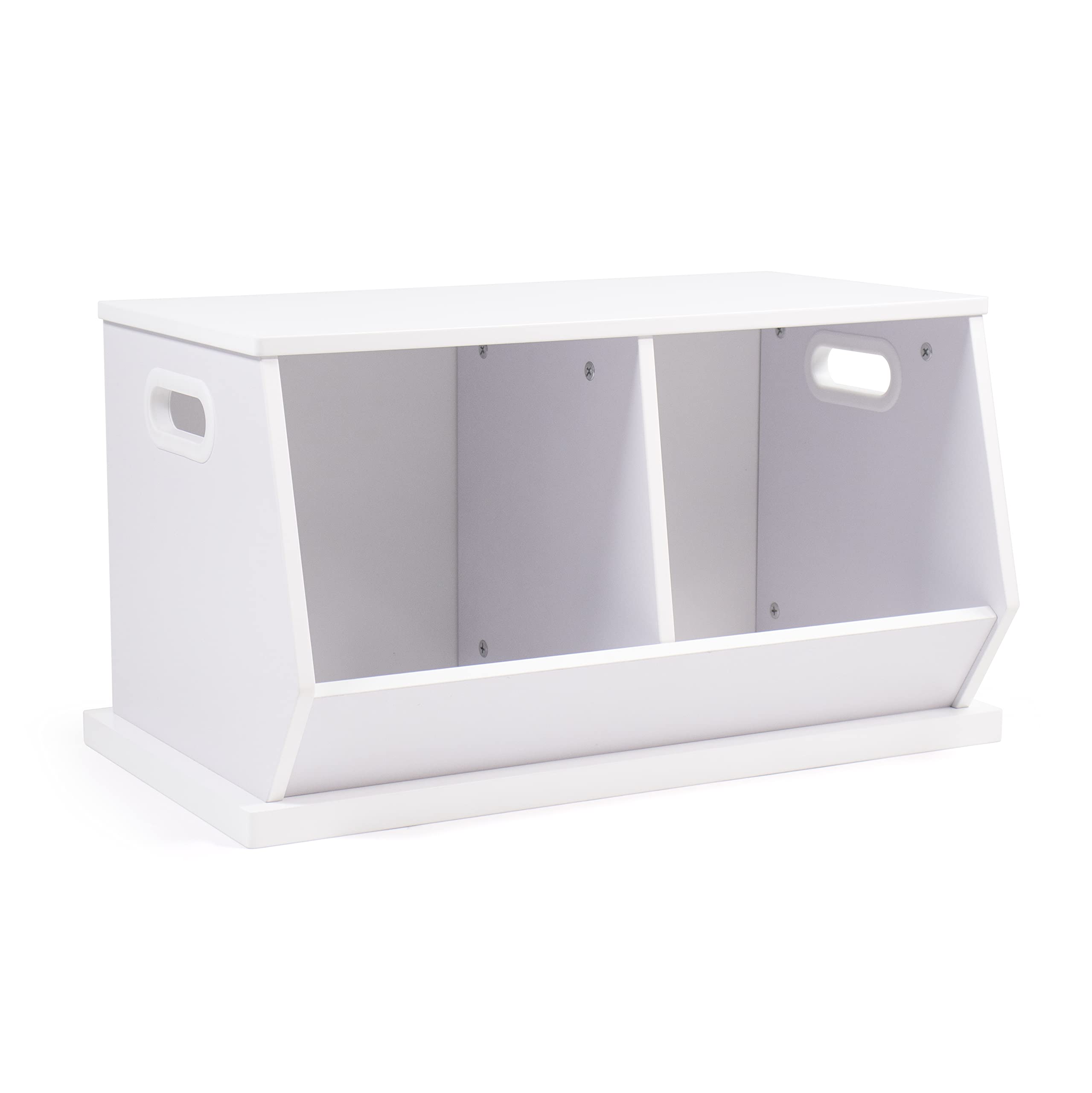Humble Crew Wood Toy Storage Cubby and Kids Bookcase