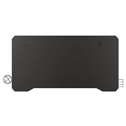 Flash Furniture Fisher Gaming Desk - Blue Ergonomic Computer Desk - 51.5" Gamers Table with Cup Holder and Headphone Hook