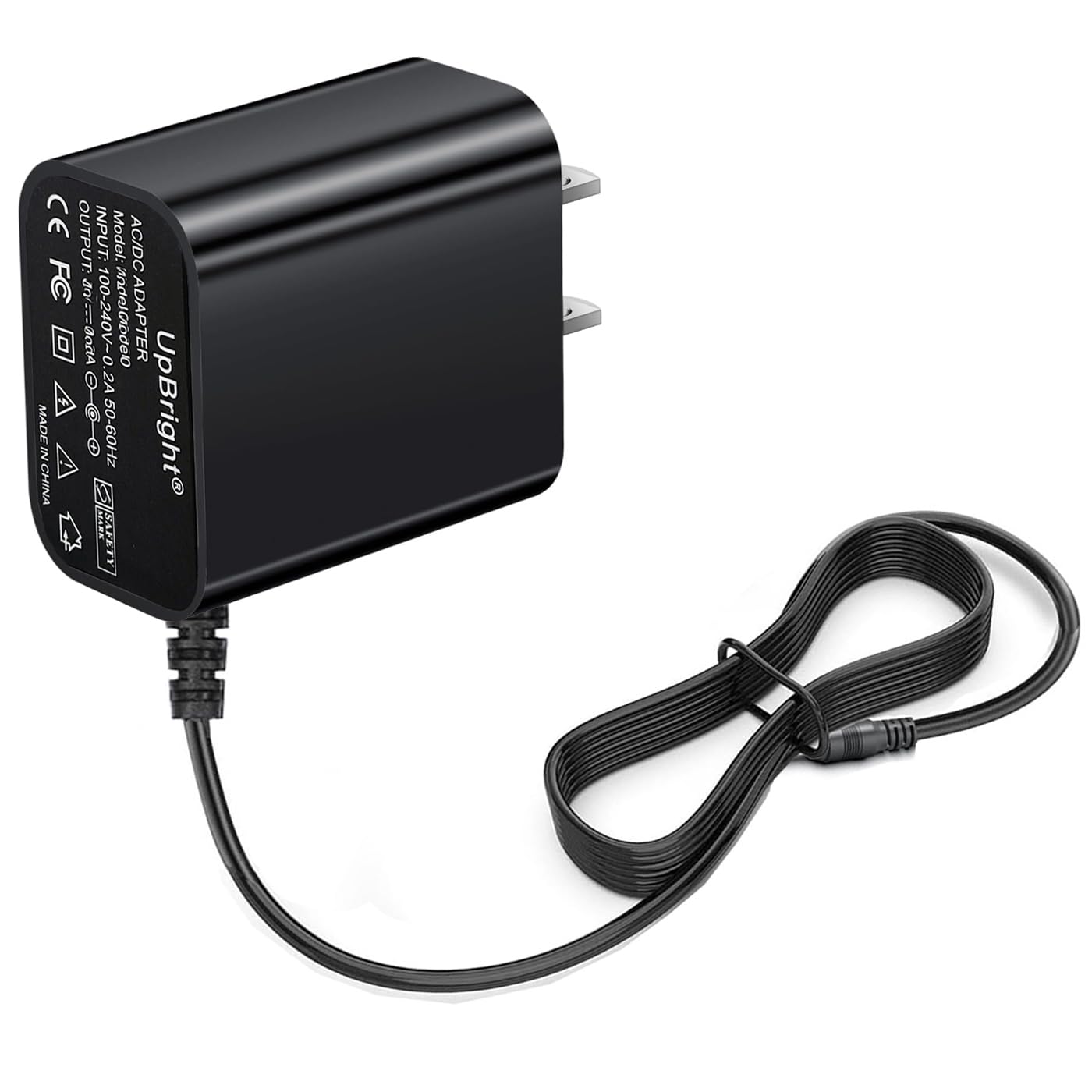 UpBright 6V AC/DC Adapter Compatible with Braun 63990 64797 Harbor Freight Tools 845 350 Lumen Worklight Rechargeable Lithium Li-Ion 3.7V 2000mAh Rugged Work Light 6VDC Power Supply Battery Charger