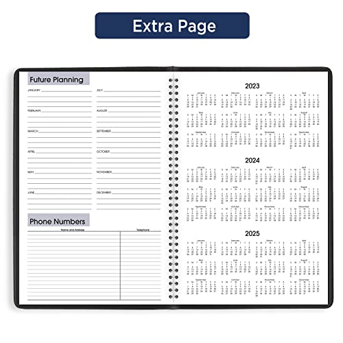 AT-A-GLANCE 2024 Monthly Planner, 8" x 12", Large, DayMinder, Black (G4700024)