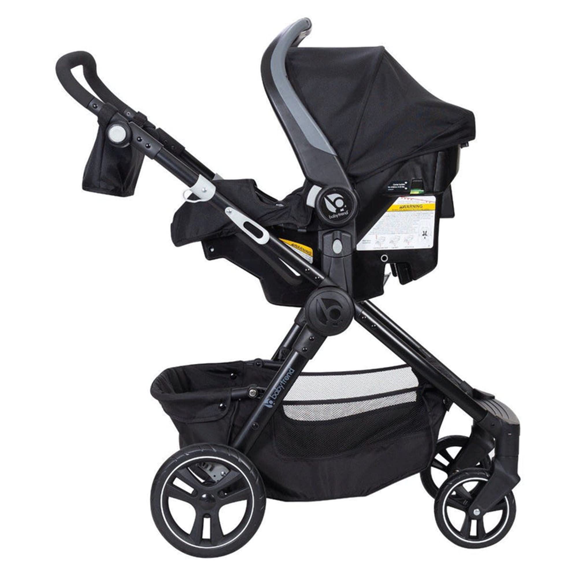 Baby Trend City Clicker Pro Travel System, Soho Pink , 37.5x23x23 Inch (Pack of 1)