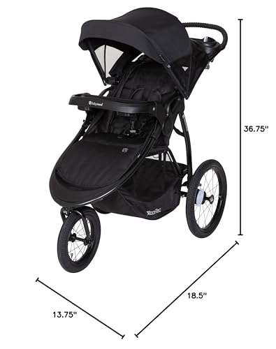 Baby Trend Expedition Race Tec Jogger, Ultra Black