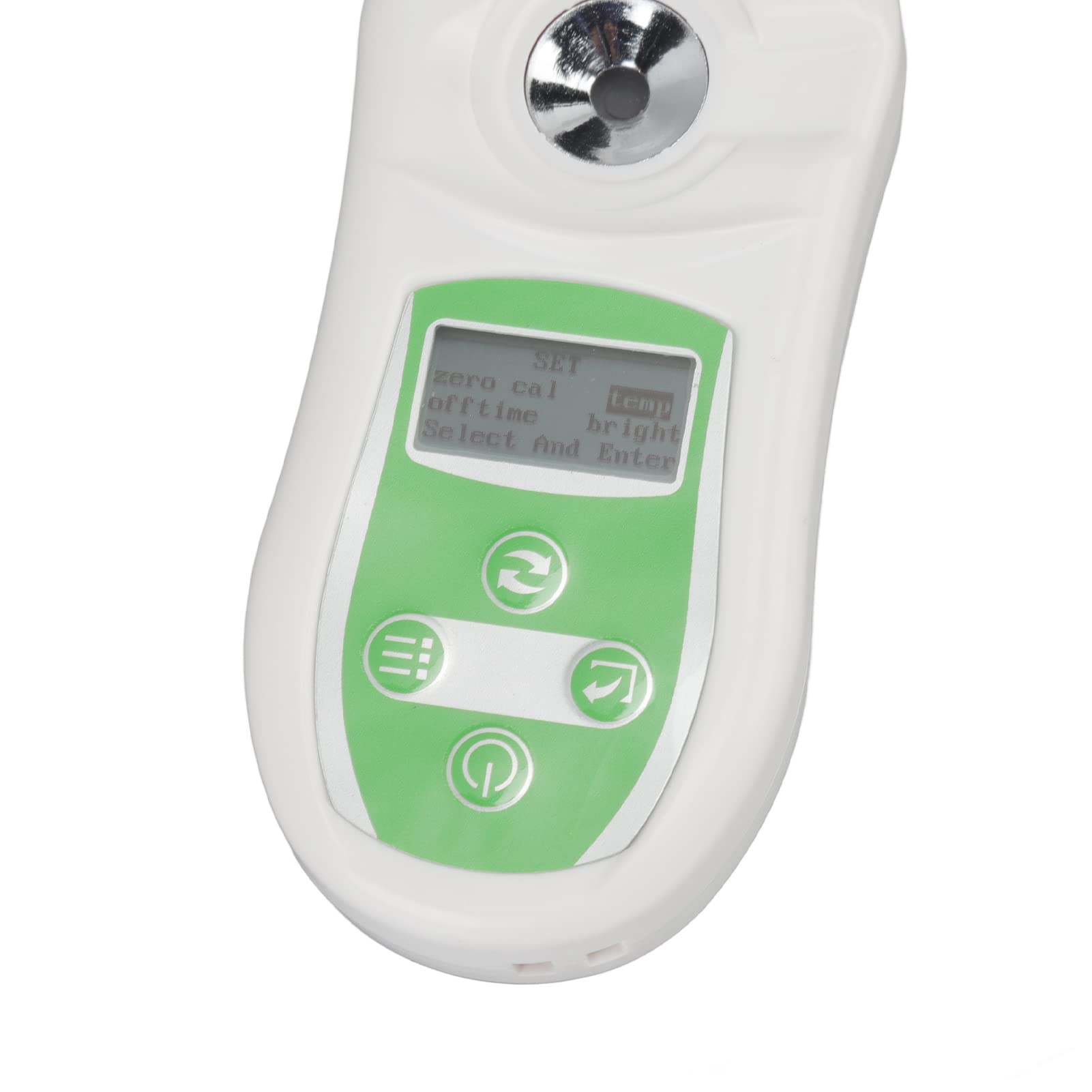 Brix Refractometer, Brix Reader Tester 0-32% HD Backlight Display Easy to Use for Industry for Beverage