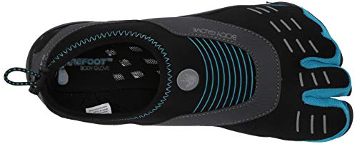Body Glove womens Water Shoe, Black/Poolside Azure, 8 US