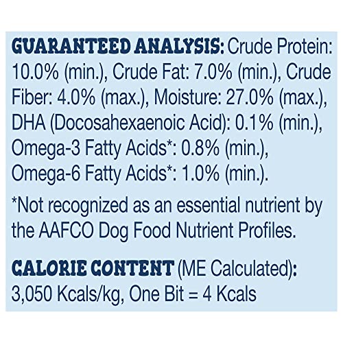 Blue Buffalo BLUE Bits Natural Soft-Moist Training Dog Treats TO-GO, Chicken Recipe 1-oz Bags (Pack of 12)