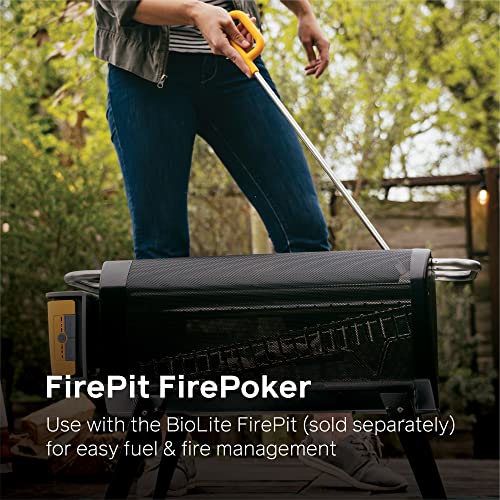 BioLite, FirePoker, 23” Stainless Steel for Easy Fuel and Fire Management