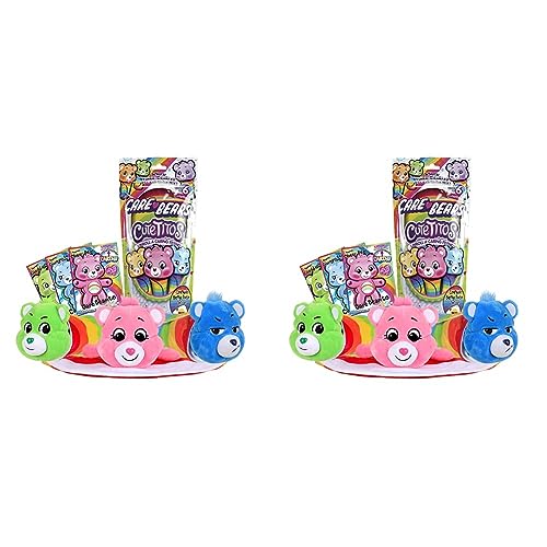 Cutetitos Care Bears Surprise Stuffed Animals - Collectible Care Bears Friends - Series 1 (Pack of 2)
