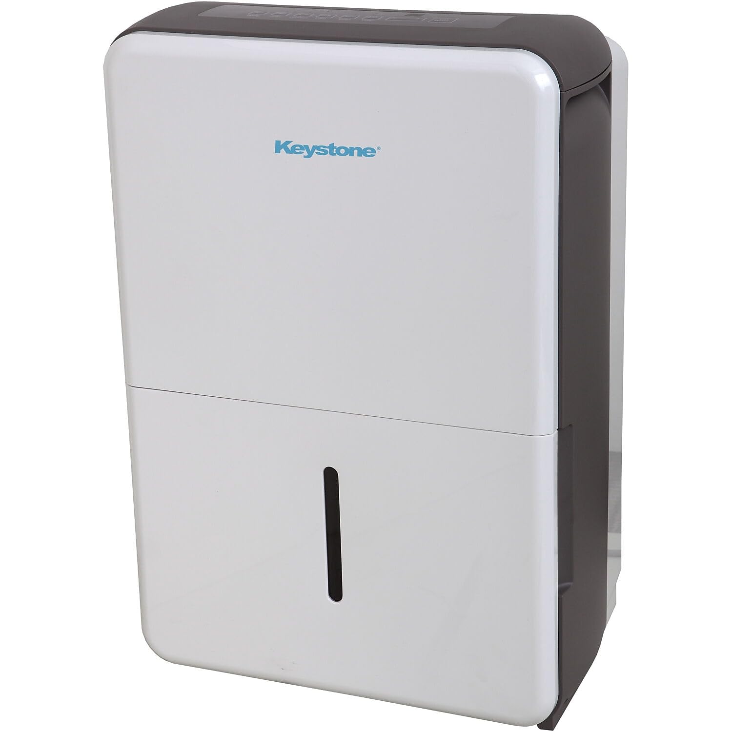Keystone 50 Pint Dehumidifier Electronic Controls, White (KSTAD504E)