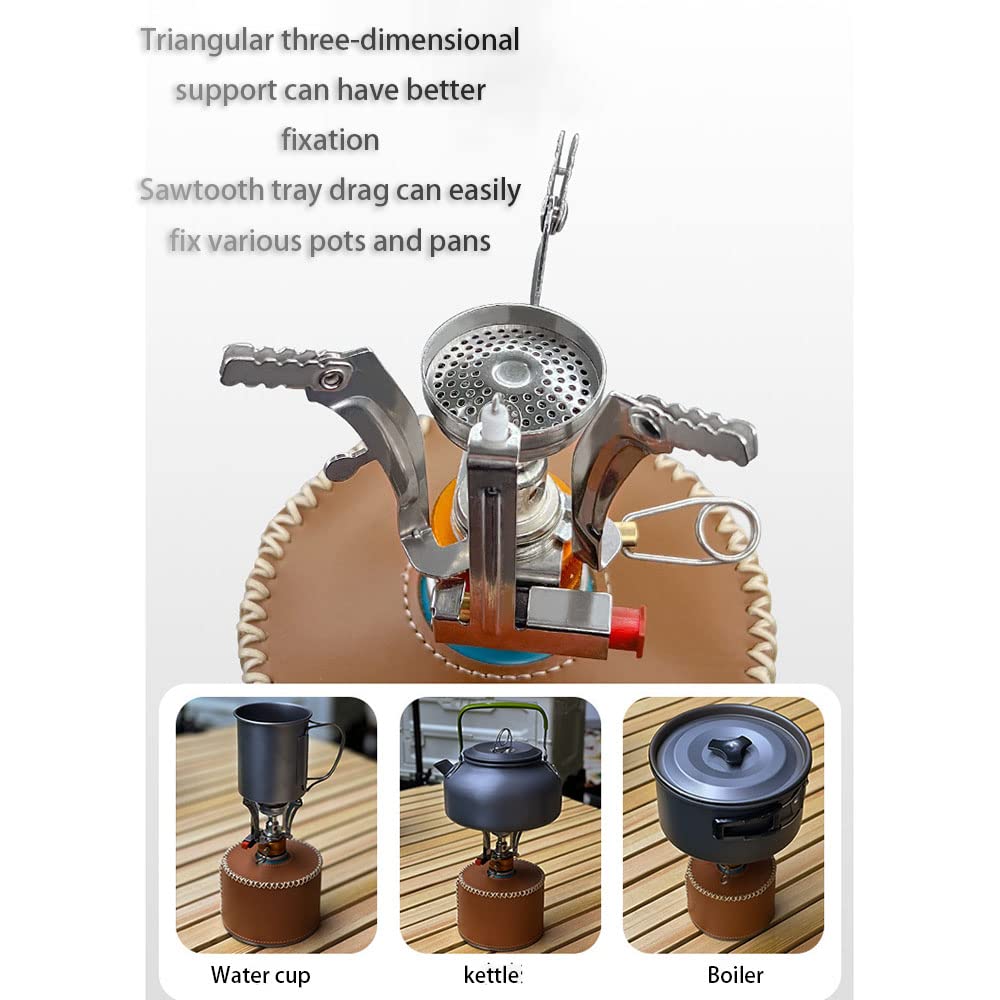 Backpacking Stoves Backpack Portable Fuel Burner Lightweight Camping Backpacking Stoves backpacking pocket rocket hiking ultralight stoves backpack camp Portable Outdoor Stove Windproof Cooking