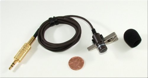 AT829-SP - Uni-Directional Lapel Microphone with Windscreen, Lapel Clip and 48" Cable