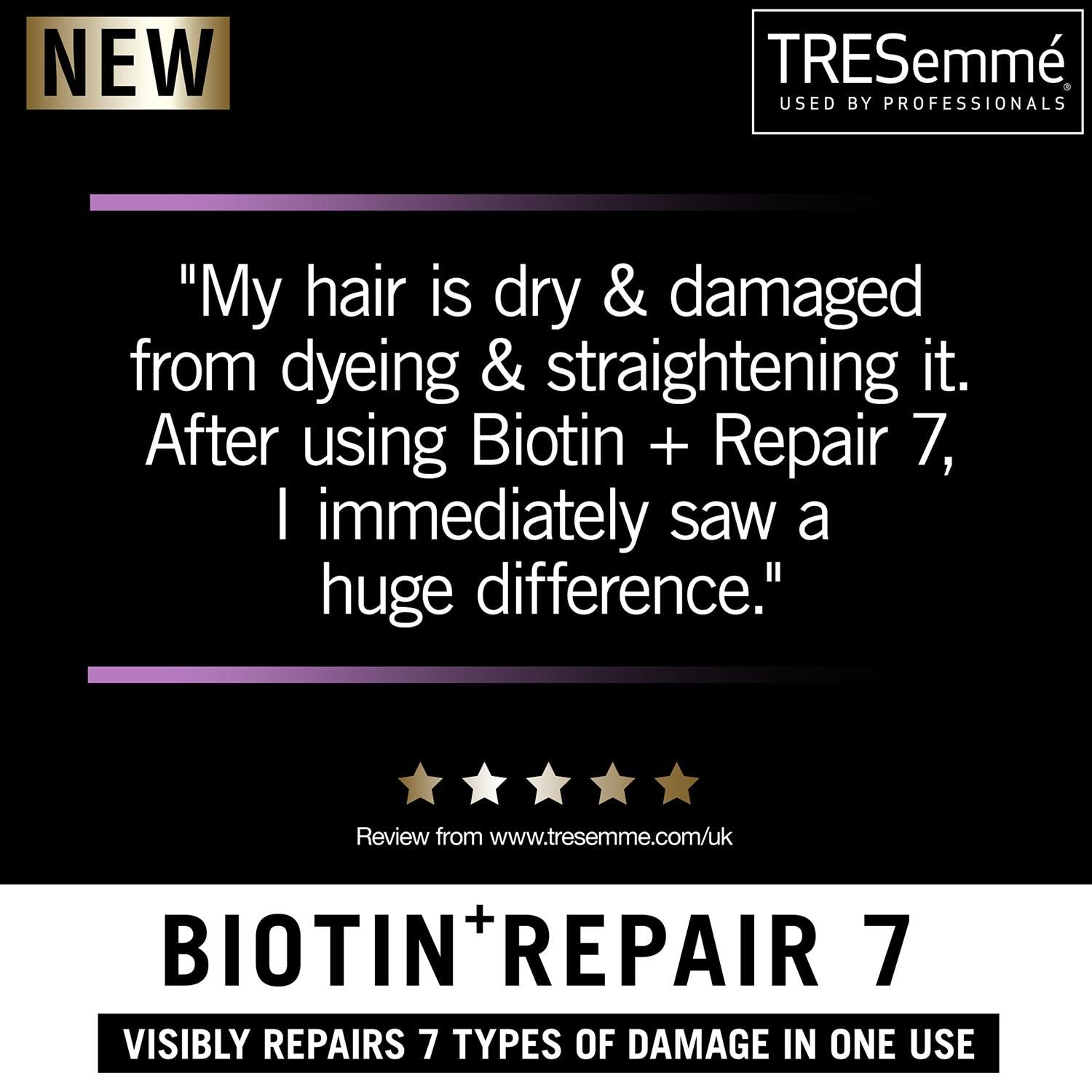 TRESemmé Biotin+ Repair 7 Conditioner, 400ml
