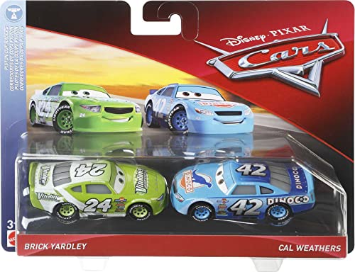 Disney Pixar Cars Cal Weathers and Brick Yardley
