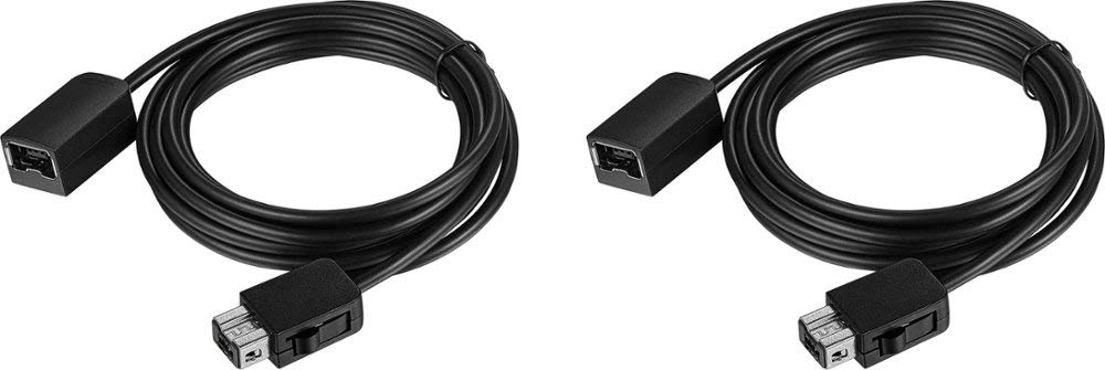 Insignia 6 ft. (2-pack) Controller Extension Cable for Nintendo SNES Classic and Nintendo NES Classic Controllers - Black