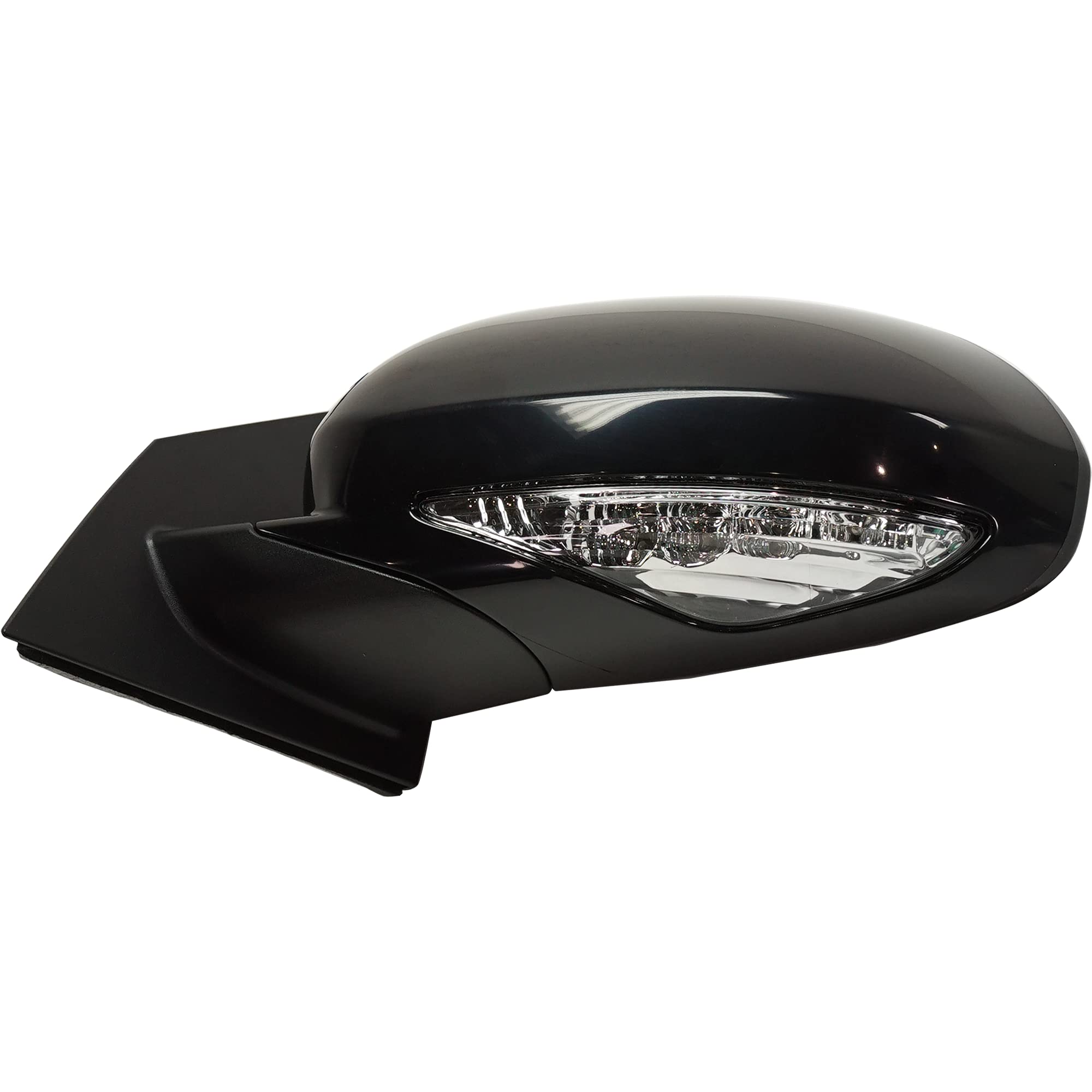 Kool Vue Driver Side Power Heated Mirror for Buick Enclave 2013-2017 Power Fold With Signal Light, Blind Spot Monitor & Memory Paintable