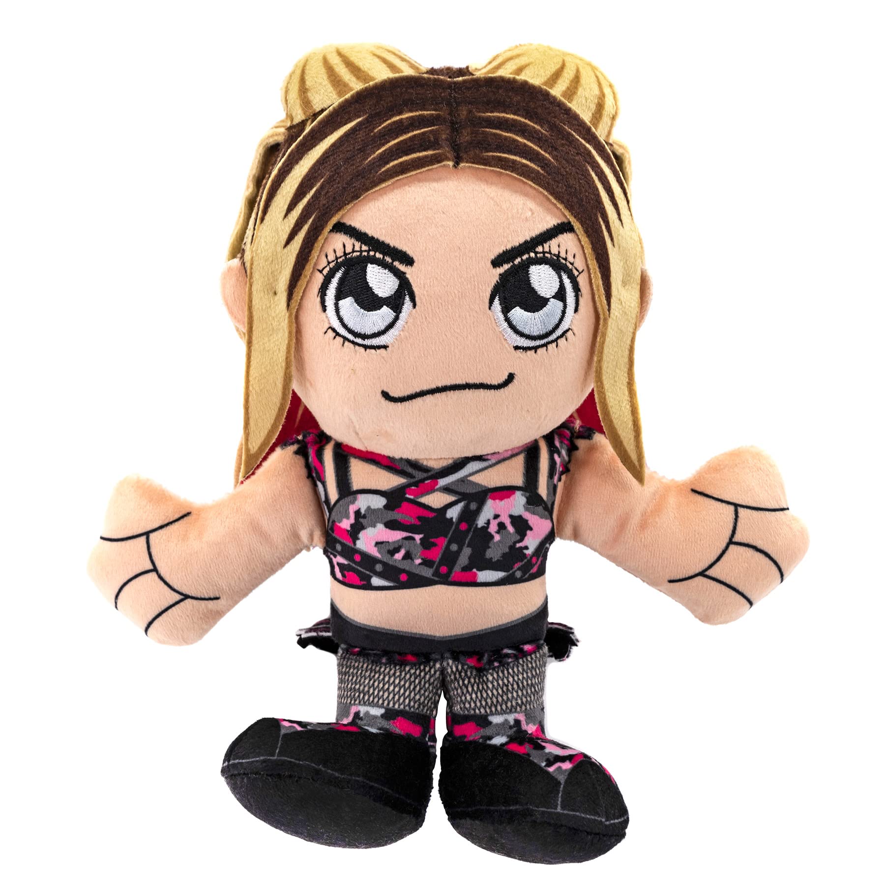 Bleacher Creatures WWE Roman Reigns 8" Kuricha Sitting Plush (G.O.D. Mode)- Soft Chibi Inspired Toy