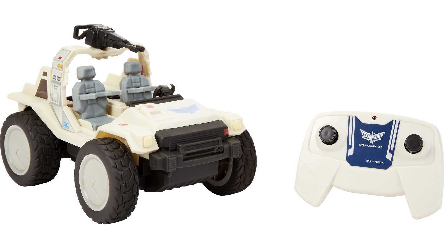 Hot Wheels Mattel Disney and Pixar RC, Remote-Control Lightyear Space Commander UTV for Collectors & Kids