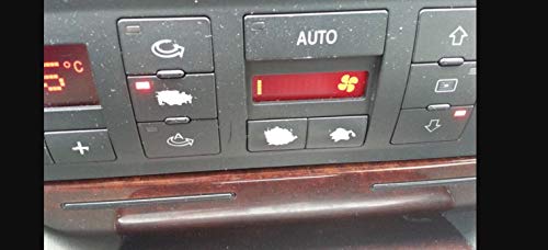 Decal USA Brand FITS Audi A6 AC Button Repair Overlays Audi A6 Climate Control Decals 98-06