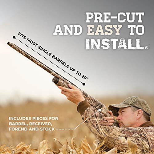 Mossy Oak Graphics - 14004-SGB [Pattern Camouflage Gun Skin Kit - Easy to Install Precut Vinyl Wraps and Matte Finish - [Shotgun OR Rifle] Kit