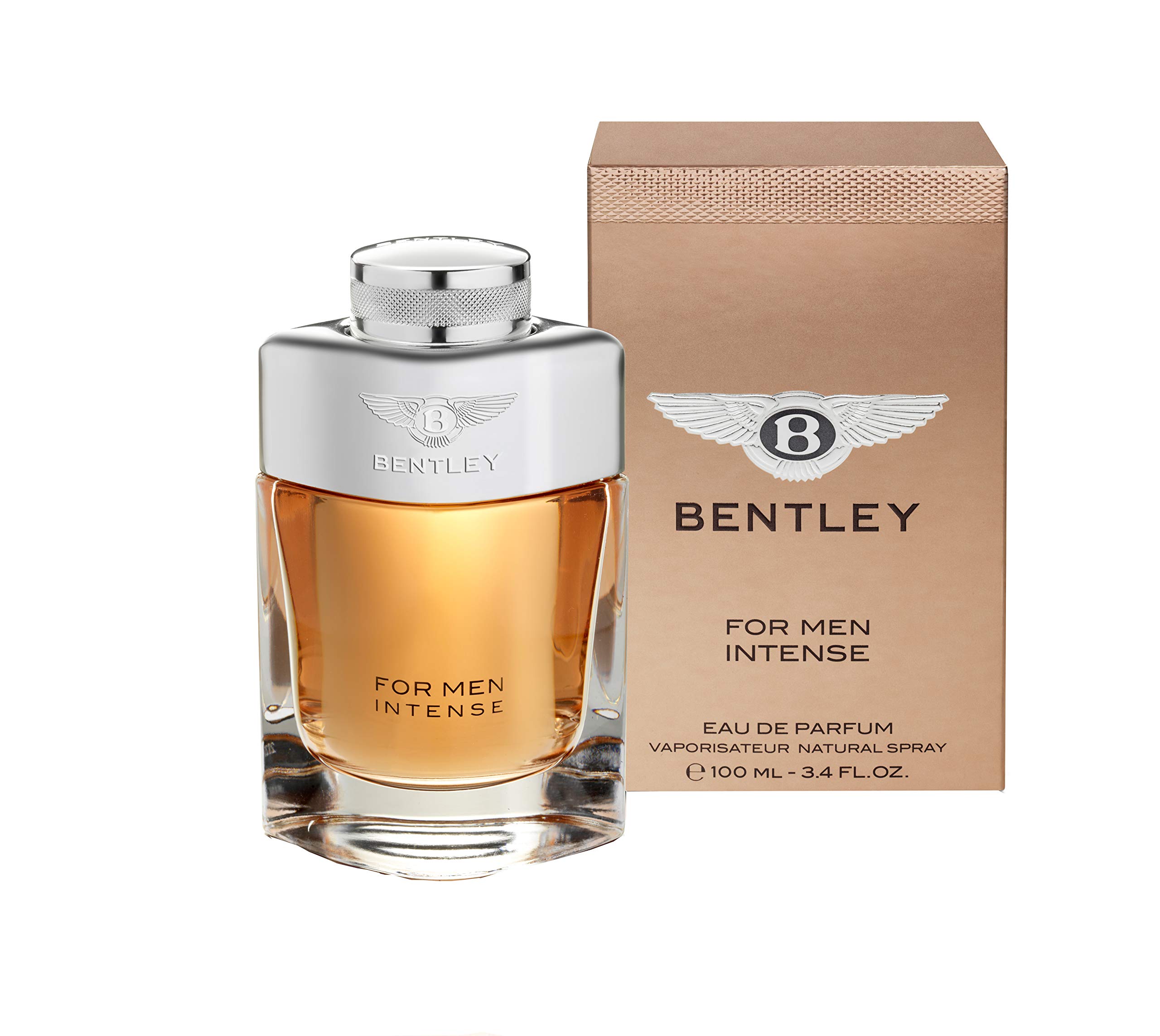 INTENSE Eau De Parfum Natural Spray 3.4oz / 100ml For Men by Bentley Fragrances [Beauty]